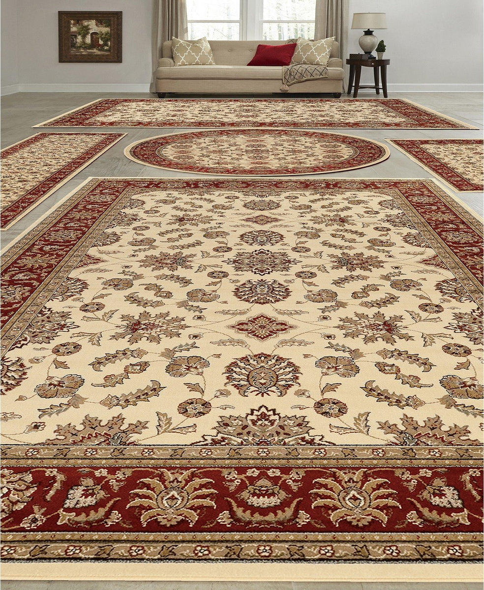 Vienna Meshed Ivory/Brick – Kenneth Mink Home